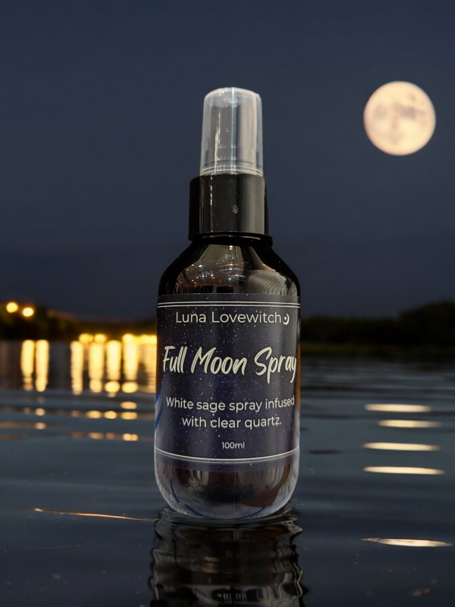 Luna Lovewitch Full moon spray - smokeless white sage spray infused wi ...