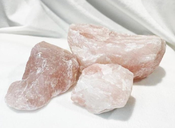 Rose Quartz Natural Chunks - various sizes – The Crystal and Wellness ...