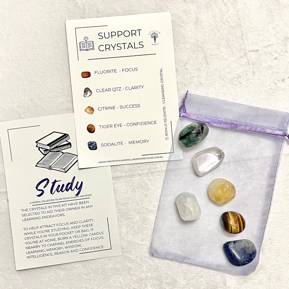 Study crystal pack – The Crystal and Wellness Warehouse